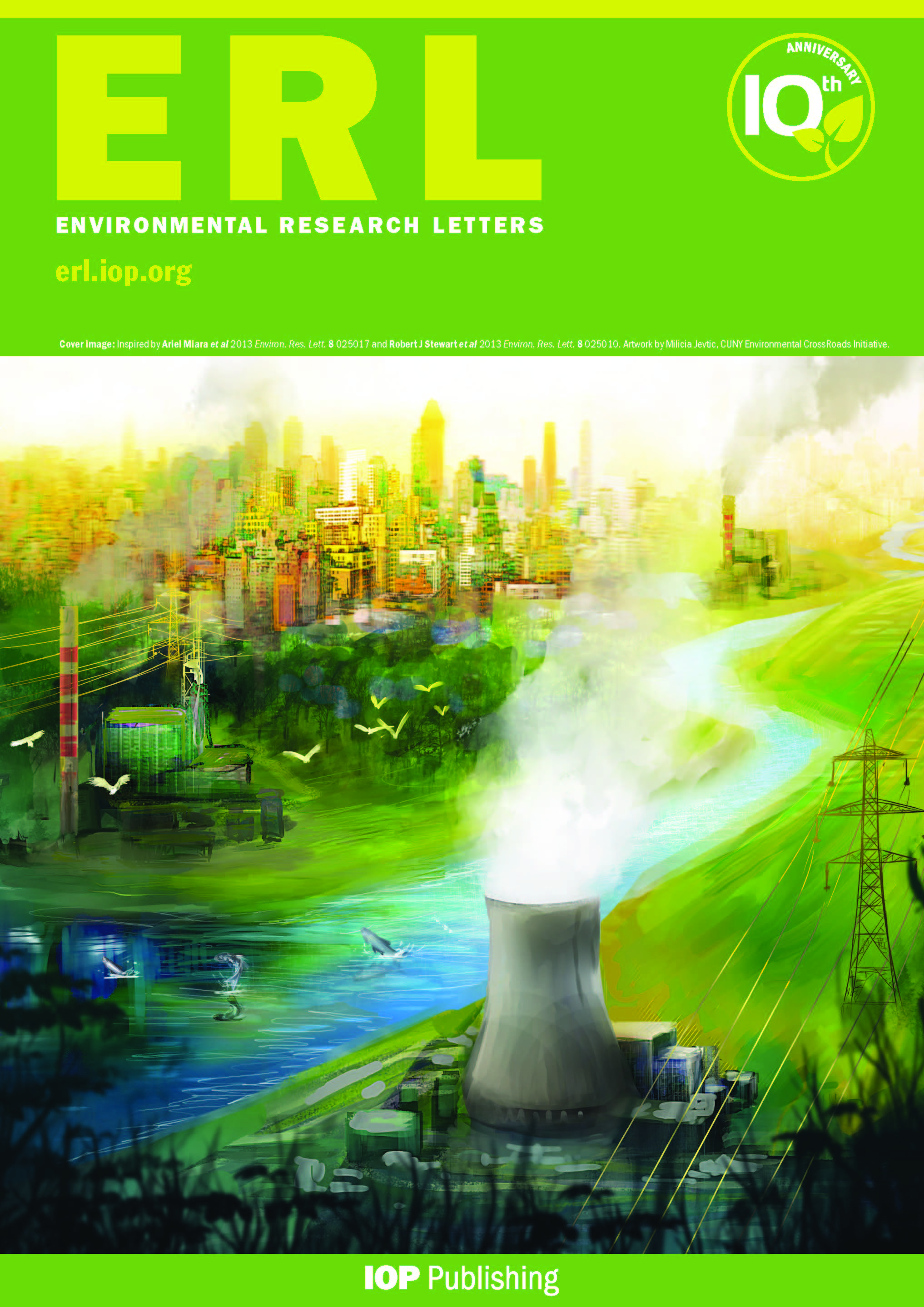 Environmental Research Letters IOPscience